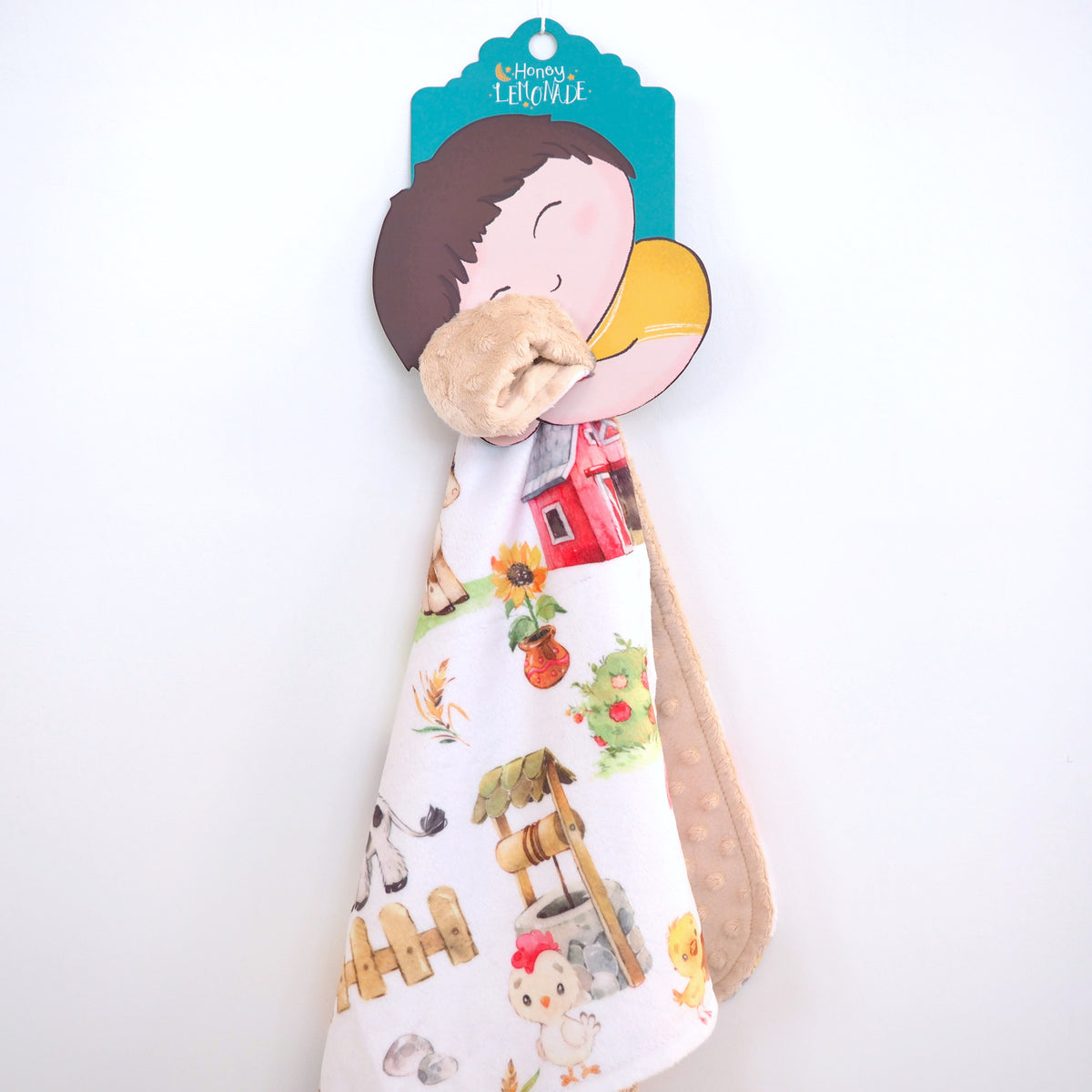 Minky Baby Blankets Mini 18" x 18" Soft Plush Blanket for Newborns ...