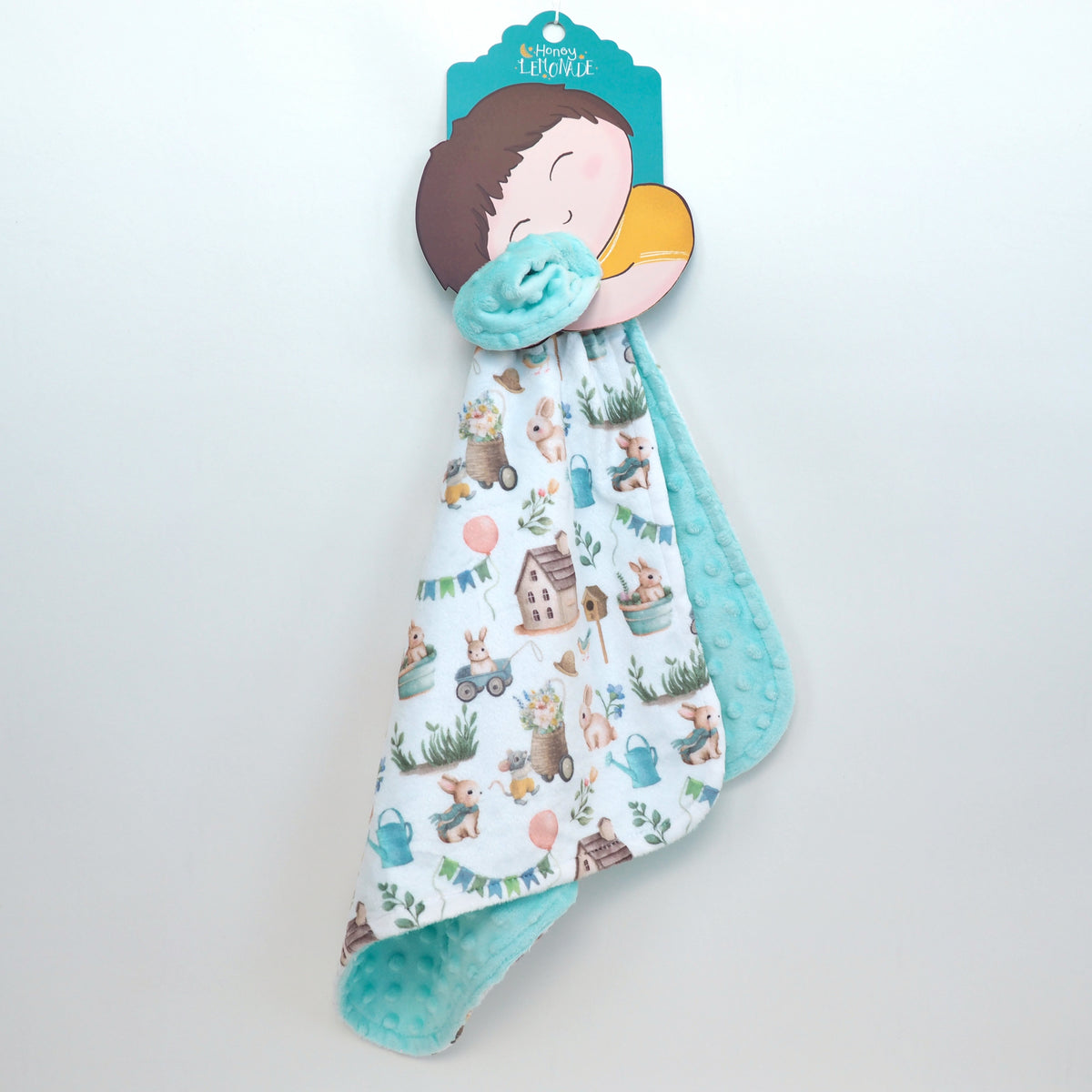 Mini Minky - Bunnies Village – Honey Lemonade